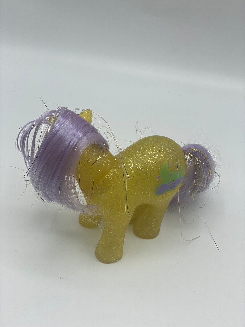Vintage 1983 My Little Pony G1 napper Sparkle Pony - Etsy