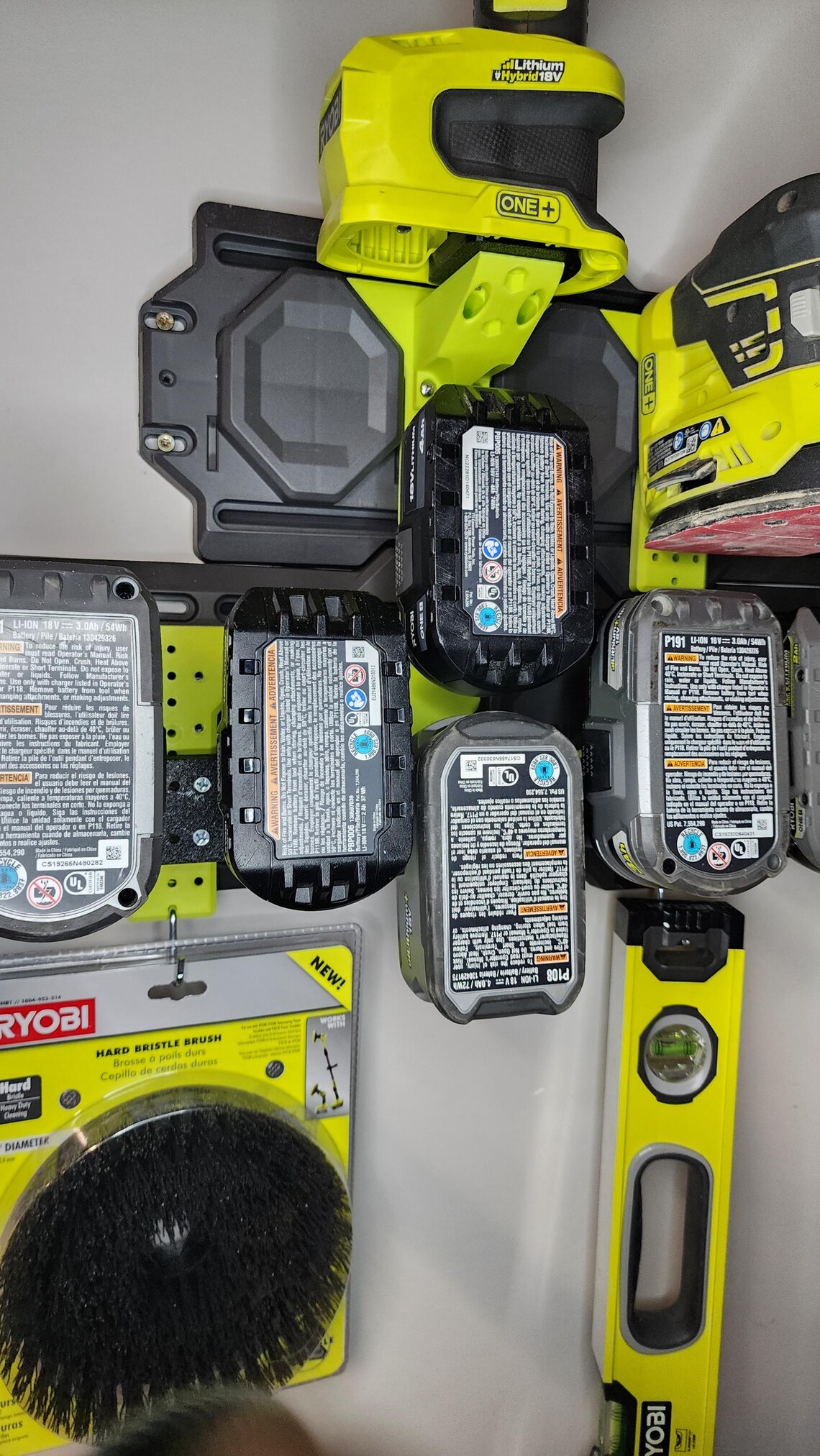 Dual 18V Battery Holder for Ryobi Link Storage System - Etsy