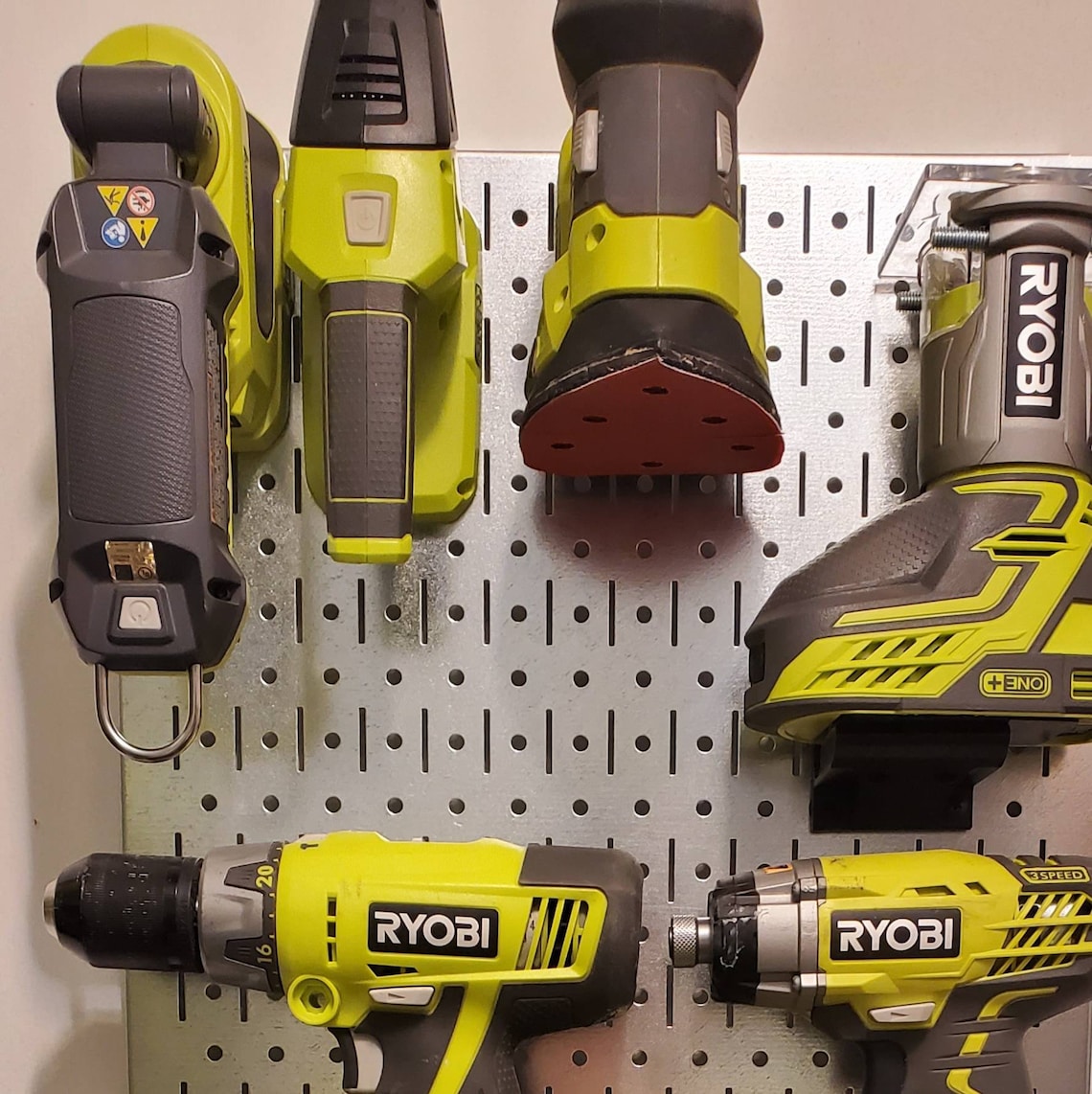 Flat Mount 3D Printed Holder for Ryobi 18V One Tools to - Etsy