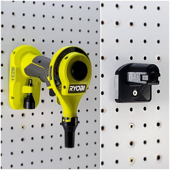 Flat Mount 3D Printed Holder for Ryobi 18V One Tools to - Etsy