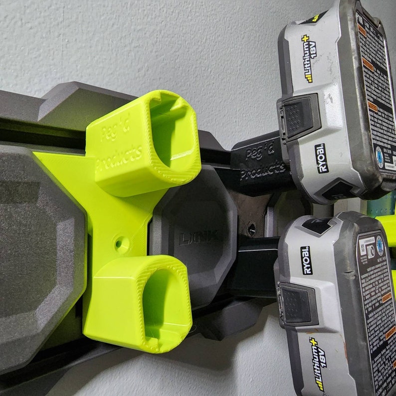 Dual 18V Battery Holder for Ryobi Link Storage System - Etsy