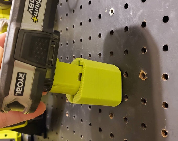 3D Printed 18V Battery Holder for Ryobi Batteries - Etsy