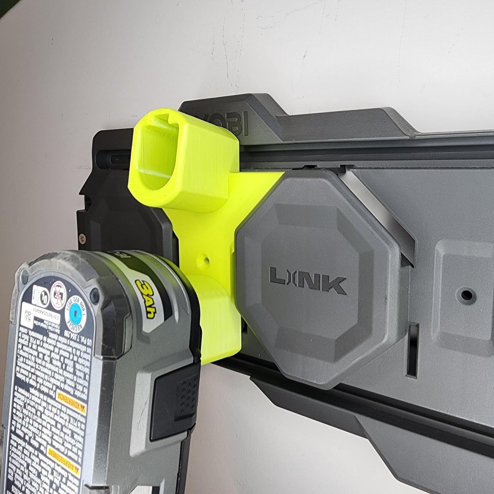Dual 18V Battery Holder for Ryobi Link Storage System - Etsy