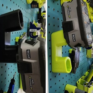 3D Printed 18V Battery Holder for Ryobi Batteries - Etsy