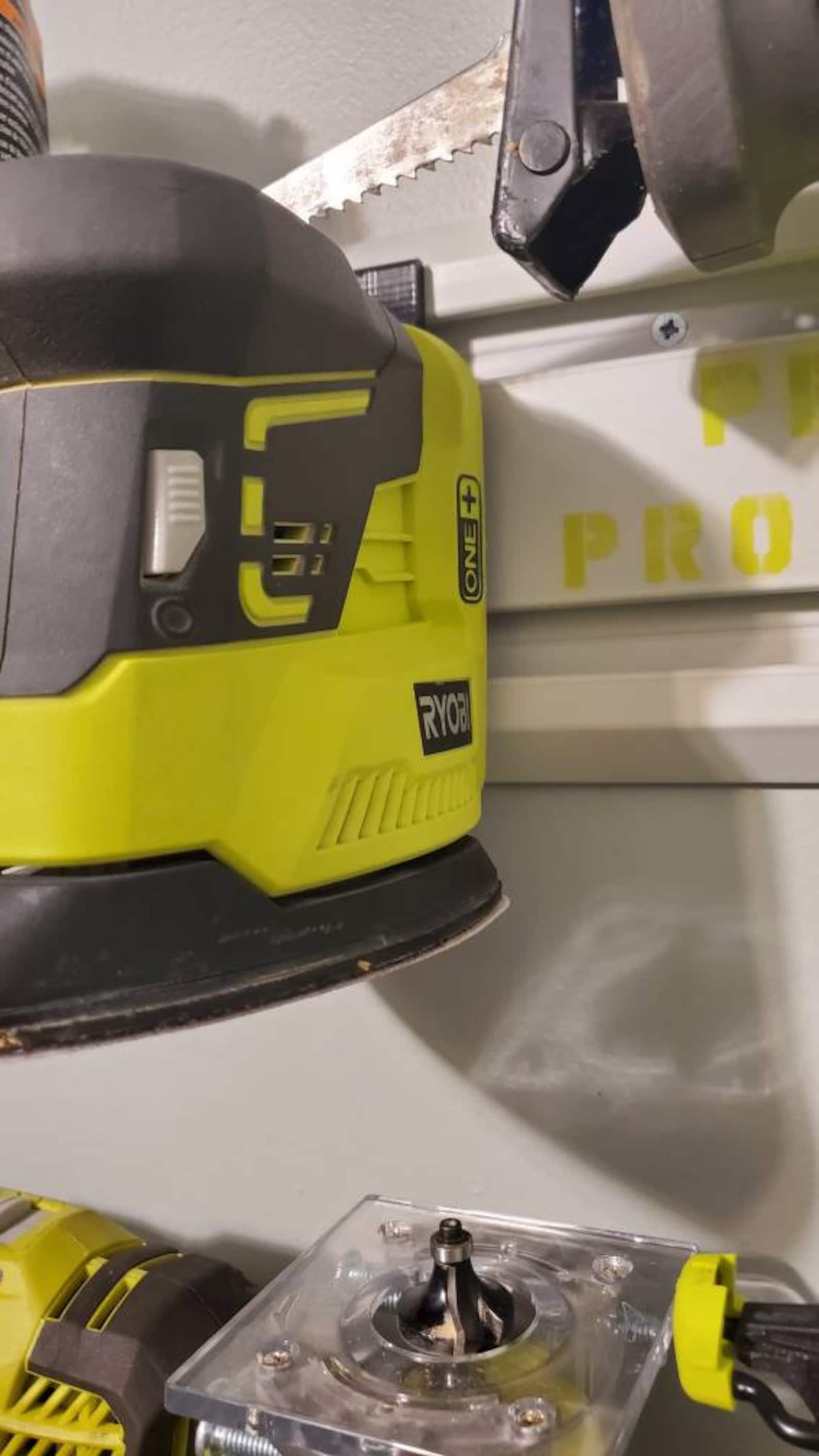Flat Mount 3D Printed Holder for Ryobi 18V One Tools to - Etsy
