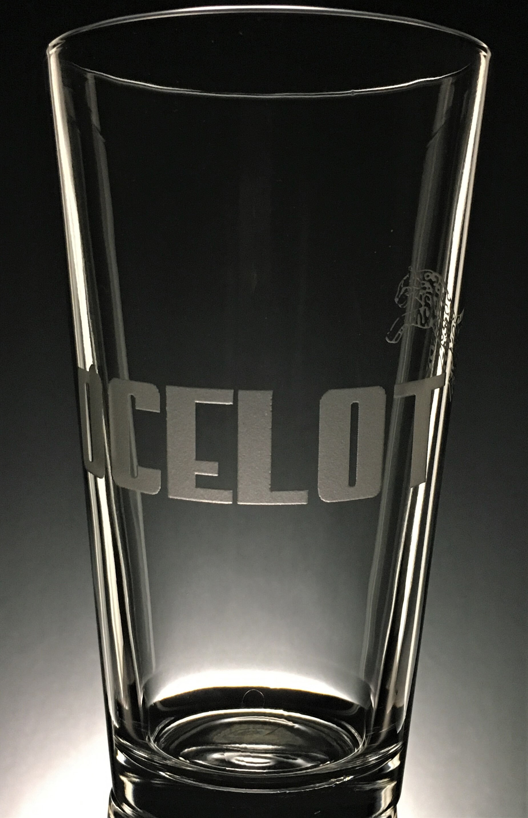 Phish Ocelot Sandblasted 16oz.pint Glass - Etsy