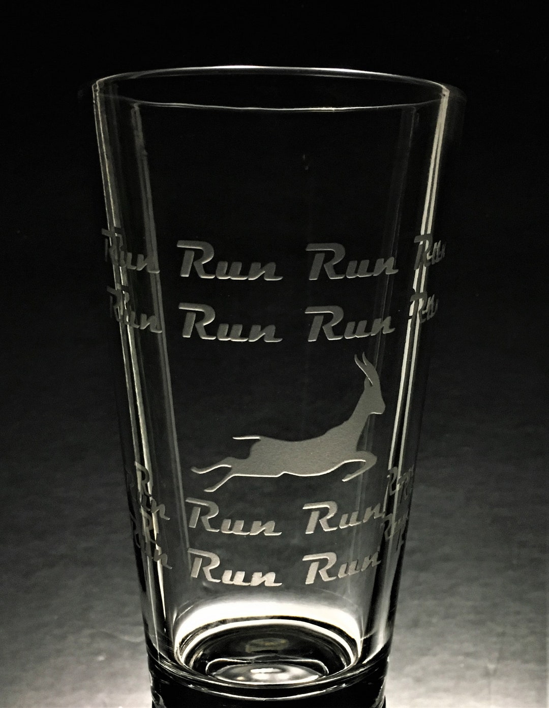 Phish Antelope Sandblasted Glasses... Run Run Run Run - Etsy
