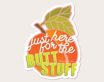 Butt Stuff Sticker | Etsy