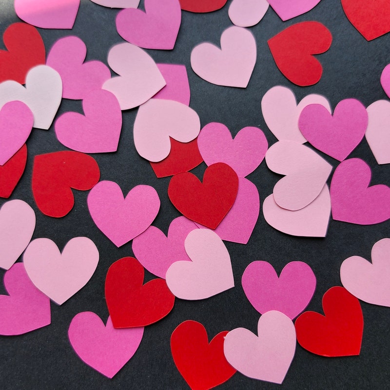 Heart Confetti - Etsy