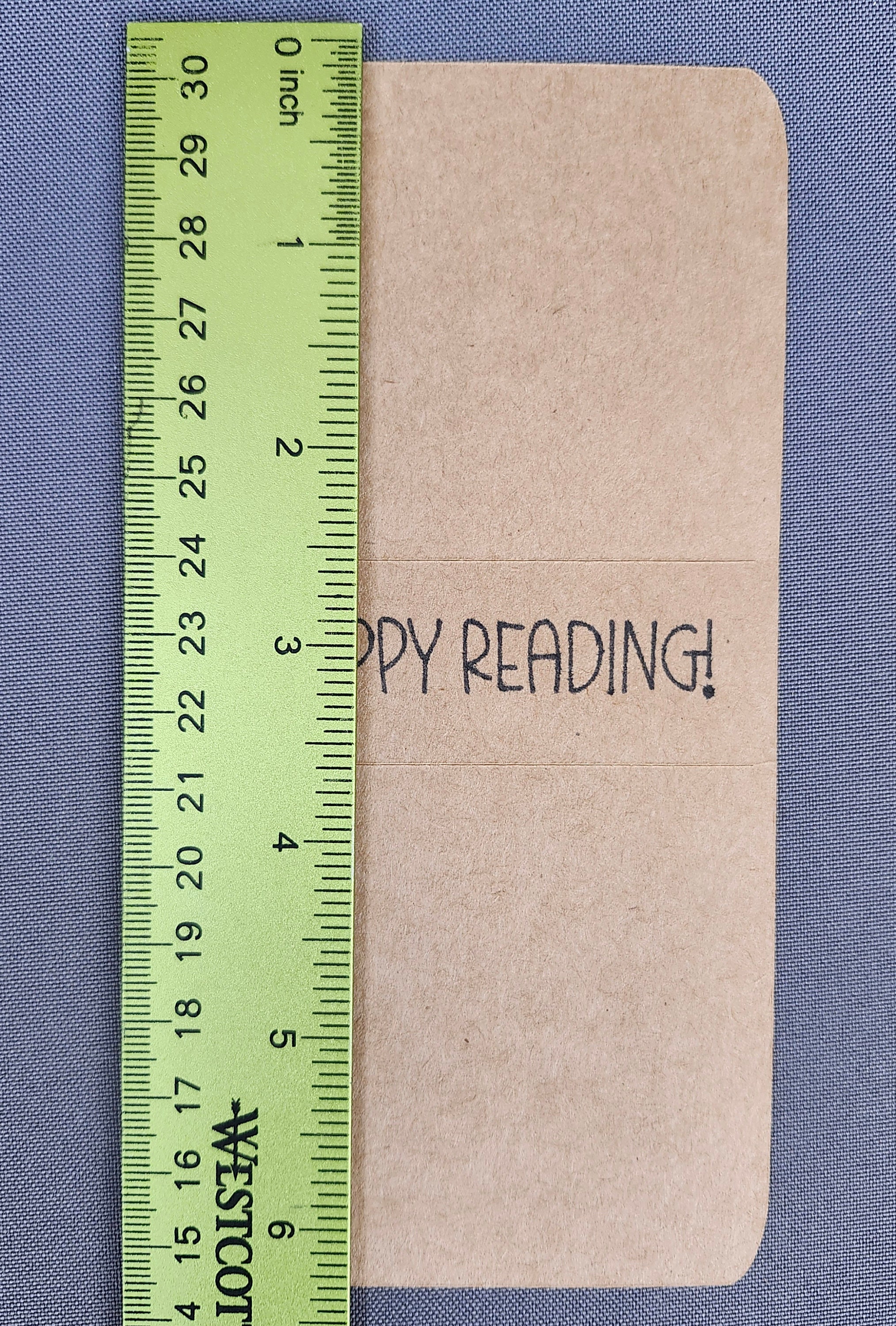 Cardstock Bookmark Sleeves: 2.5x5" Bookmarks - Etsy