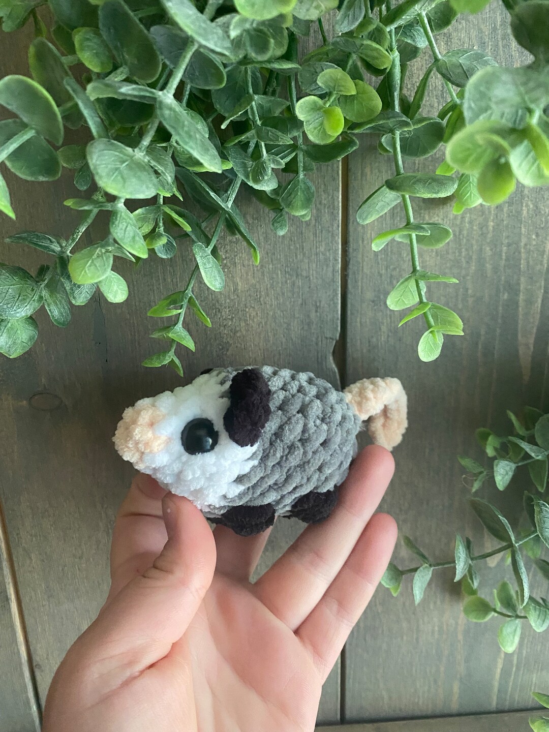 Mini Opossum Crochet Pattern - Etsy