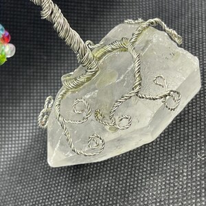 Handmade Wire Tree With Stars on Quartz Crystal - Etsy