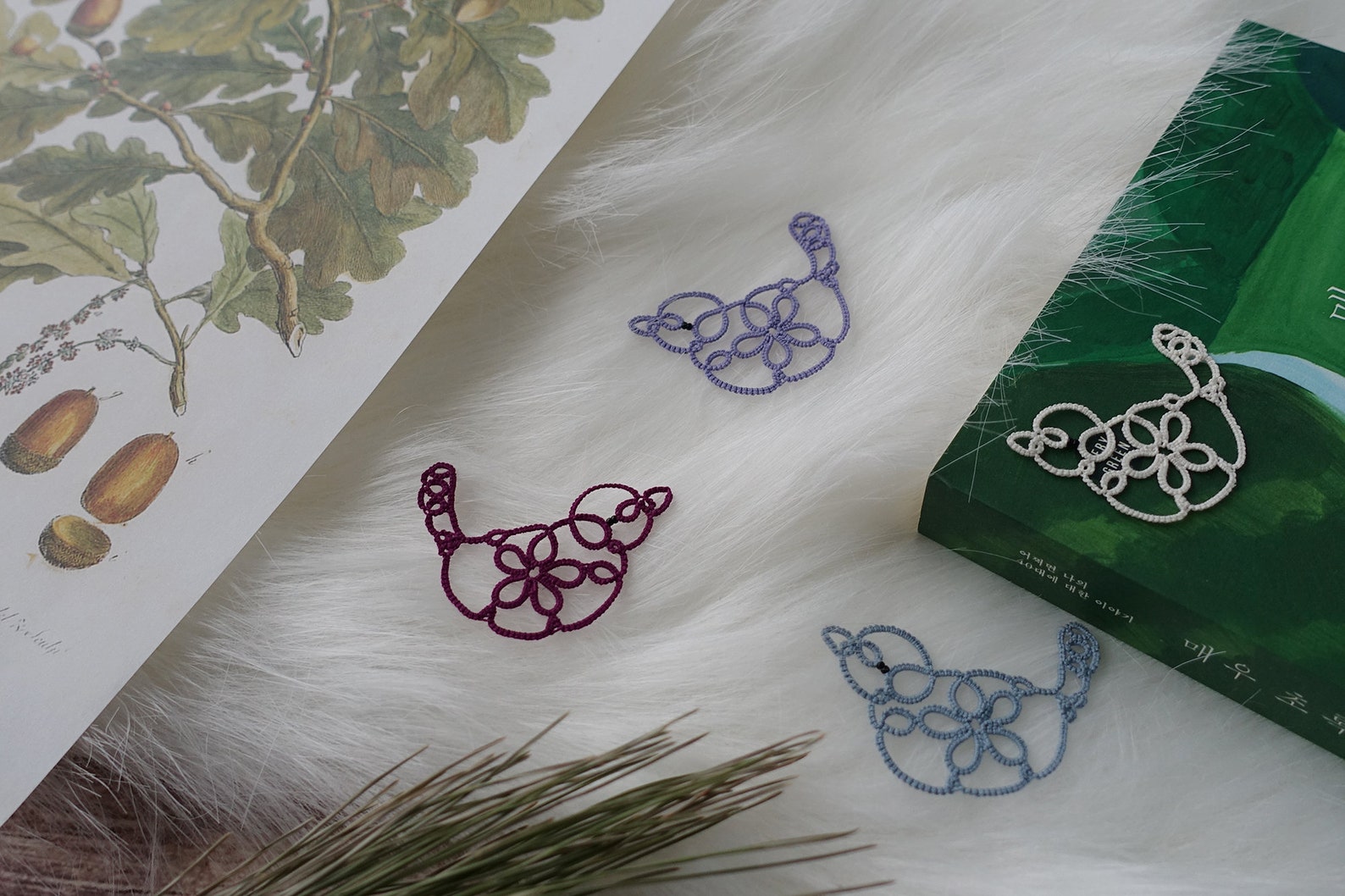 Flower Bird Tatting Pattern | Etsy