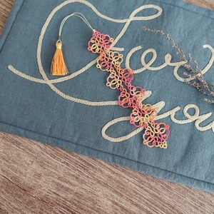 Hannah-l Bookmark - Tatting Pattern - Etsy