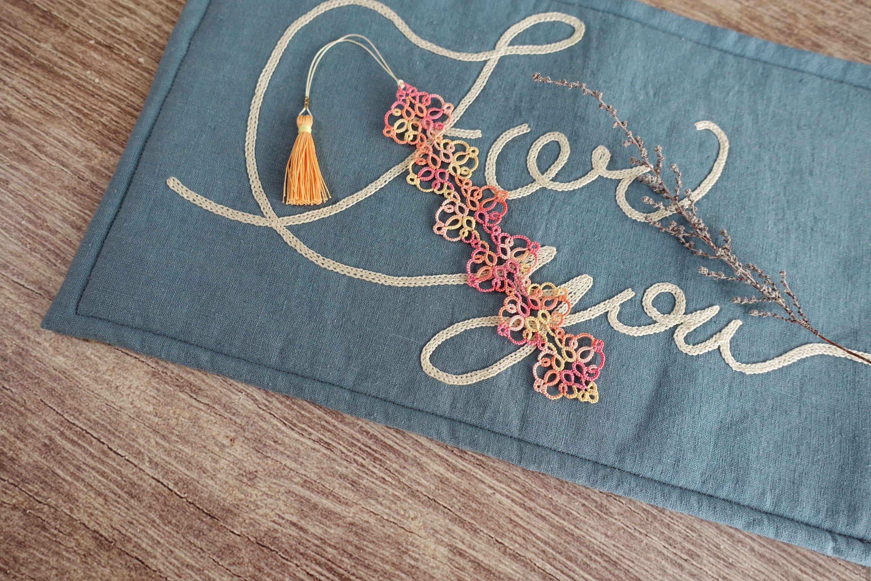 Hannah-l Bookmark Tatting Pattern - Etsy