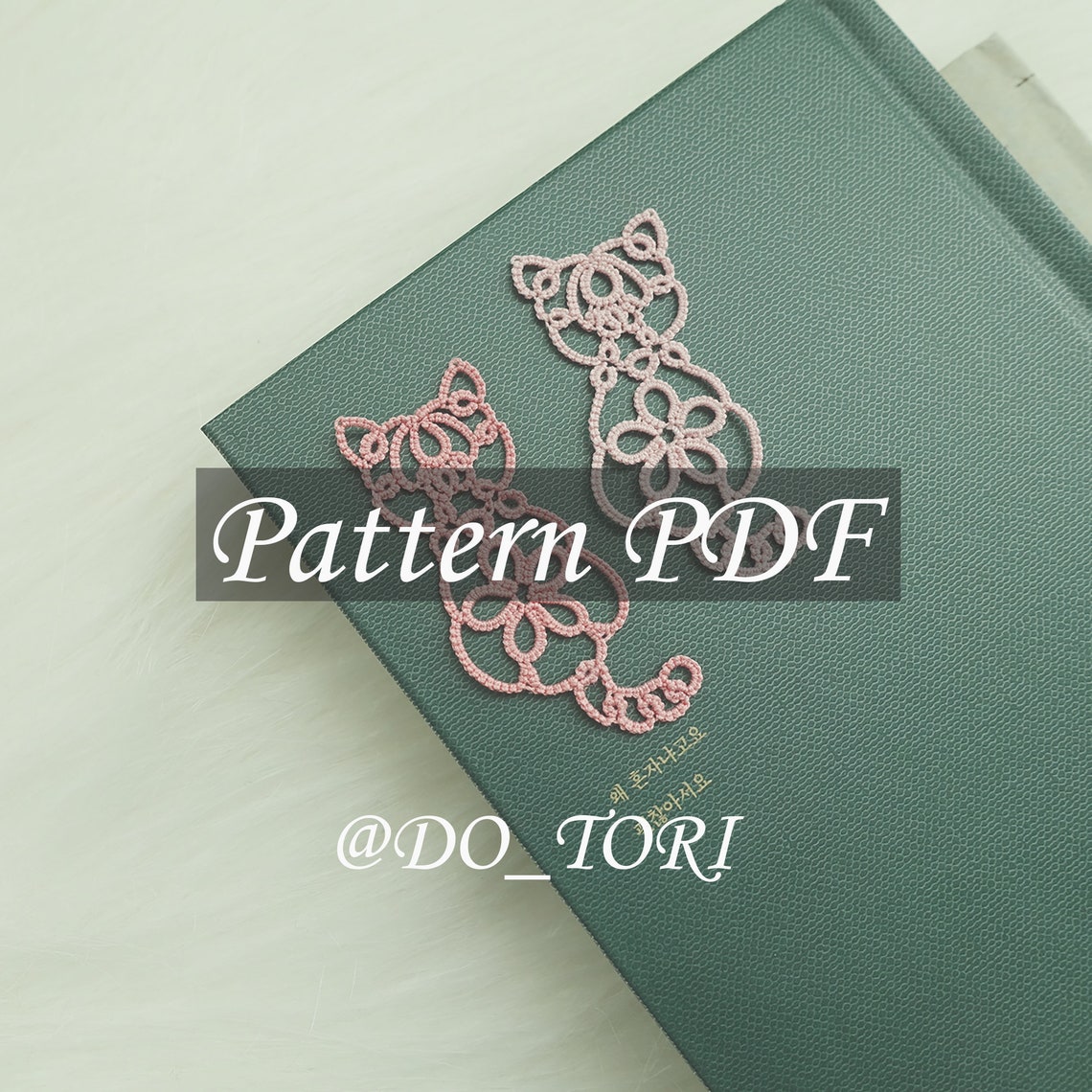 Flower Cat Tatting Pattern - Etsy