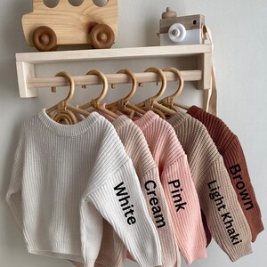 Custom Hand Embroidered Baby Sweaters - Etsy