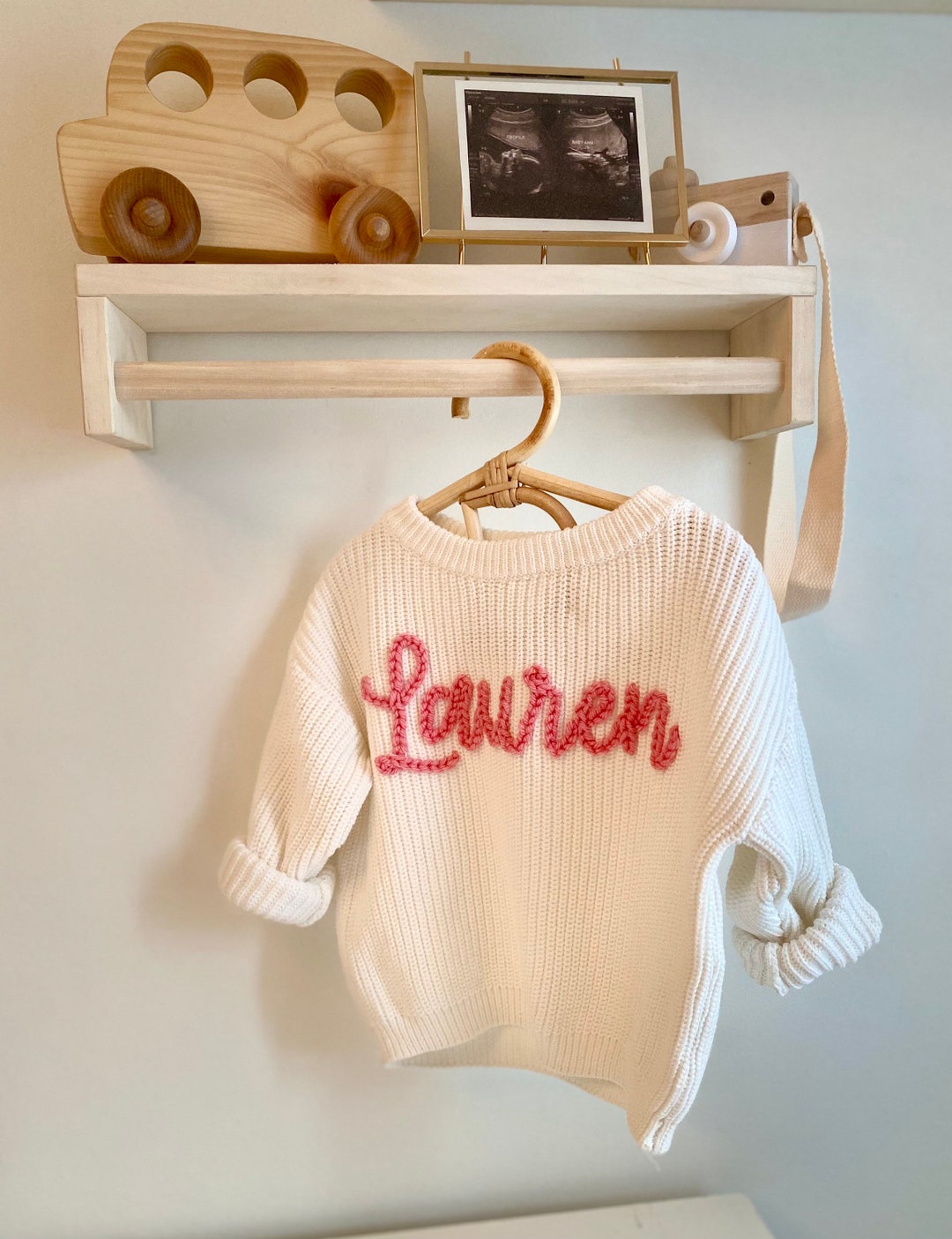 Custom Hand Embroidered Baby Sweaters - Etsy