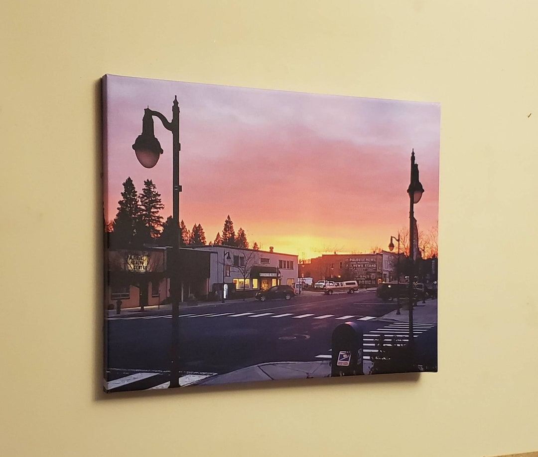 Palouse at Sunset 16 X 20 Canvas - Etsy