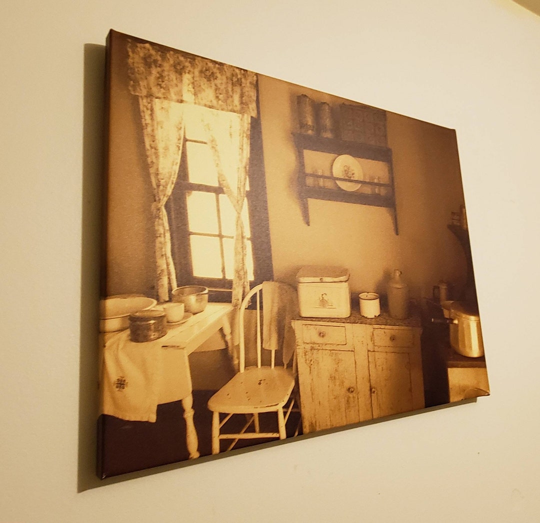 Grandma's Kitchen 16 X 20 Canvas Print - Etsy