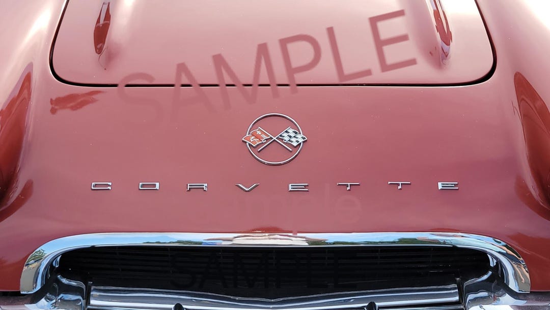 Little Red Corvette 11 X 14 Canvas Print - Etsy