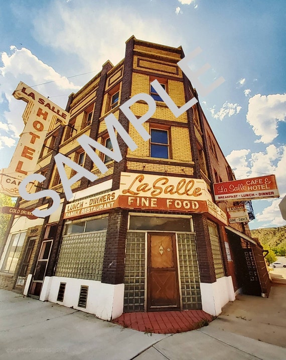 Lasalle Hotel & Cafe in Helper Utah 8x10 Photo Print | Etsy