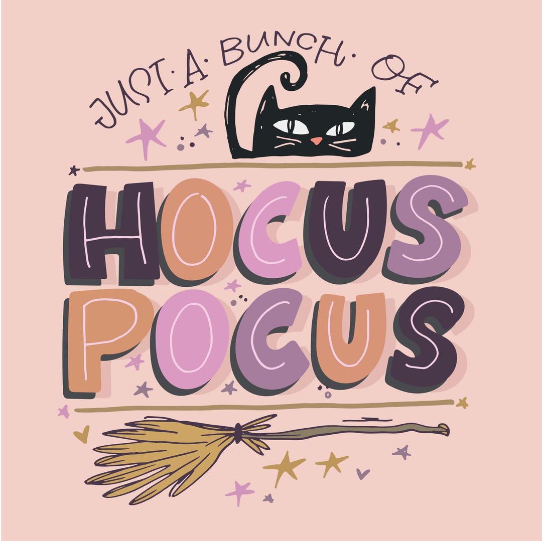 Hocus Pocus Cat Image - Etsy