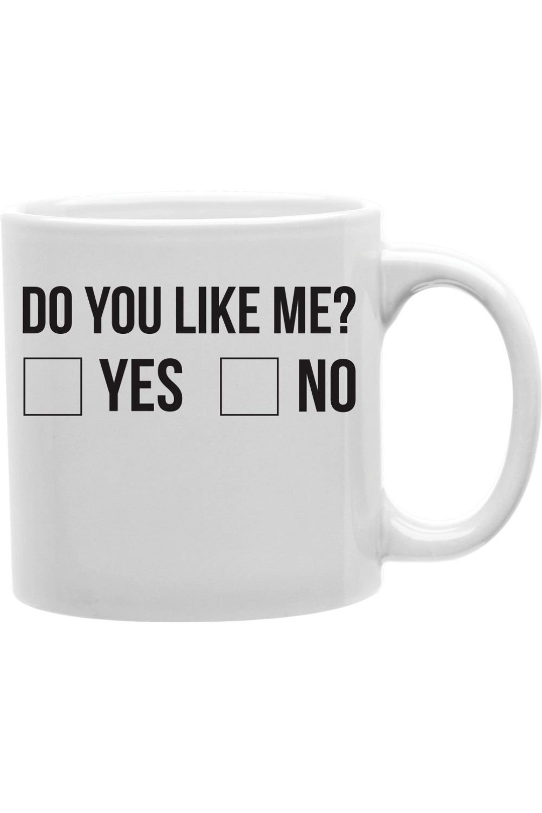 Coffee Mug Christmas Gift Do You Like Me Yes or No Mug - Etsy