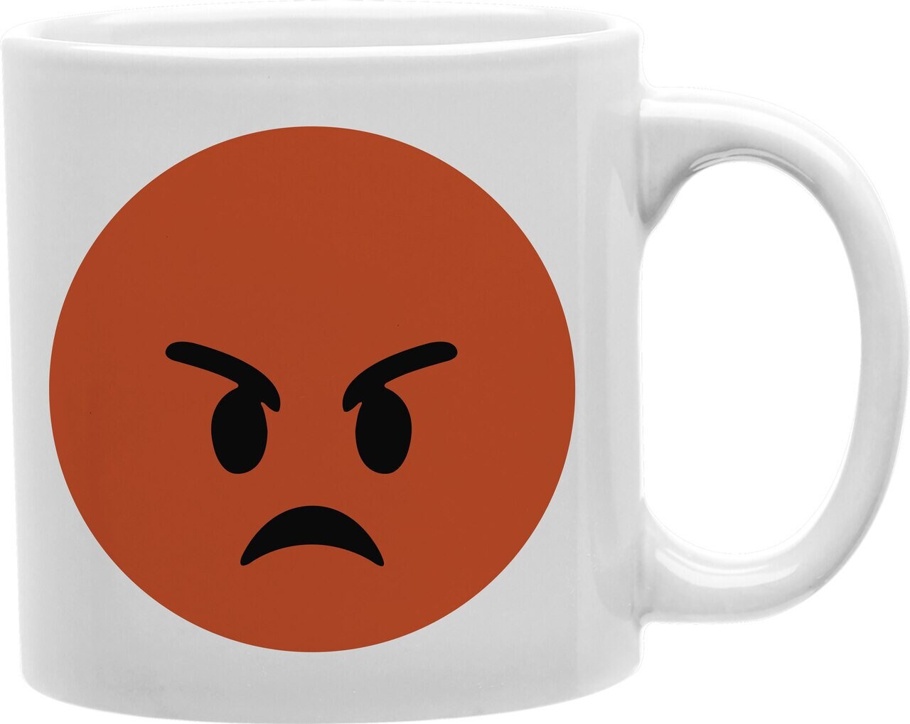 Unfriendly Face Emoji