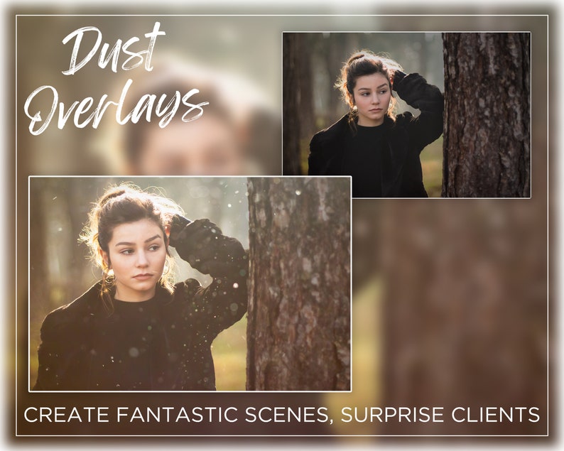 150 DUST OVERLAYS Floating Dust Falling Dust Bokeh Dust - Etsy