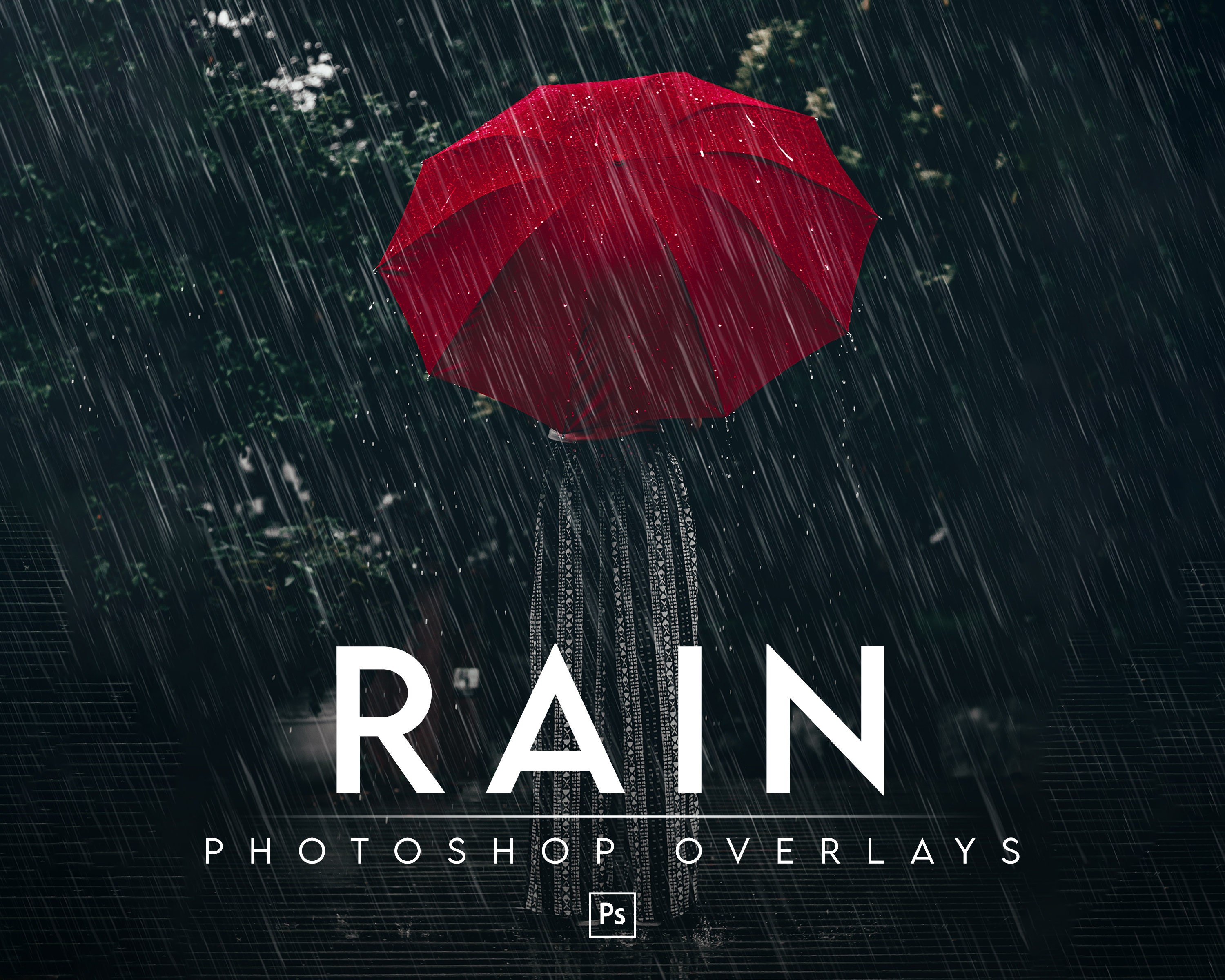 50 Rain Overlays Realistic Rain Rainfall Rain Photo - Etsy