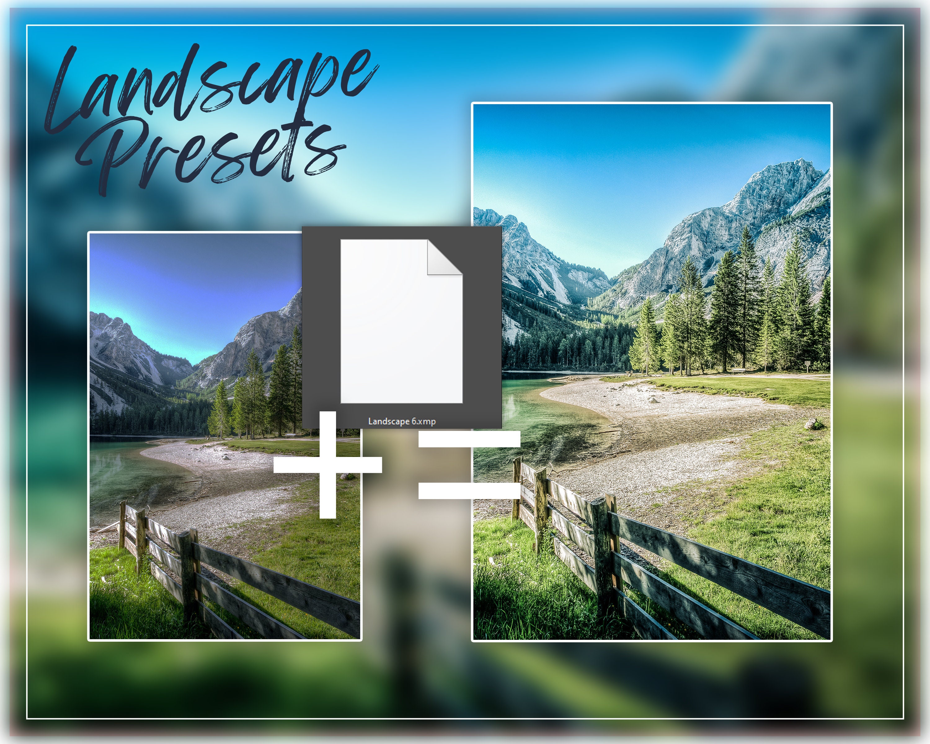LANDSCAPE LIGHTROOM PRESETS Landscape Mobile Presets Hdr - Etsy
