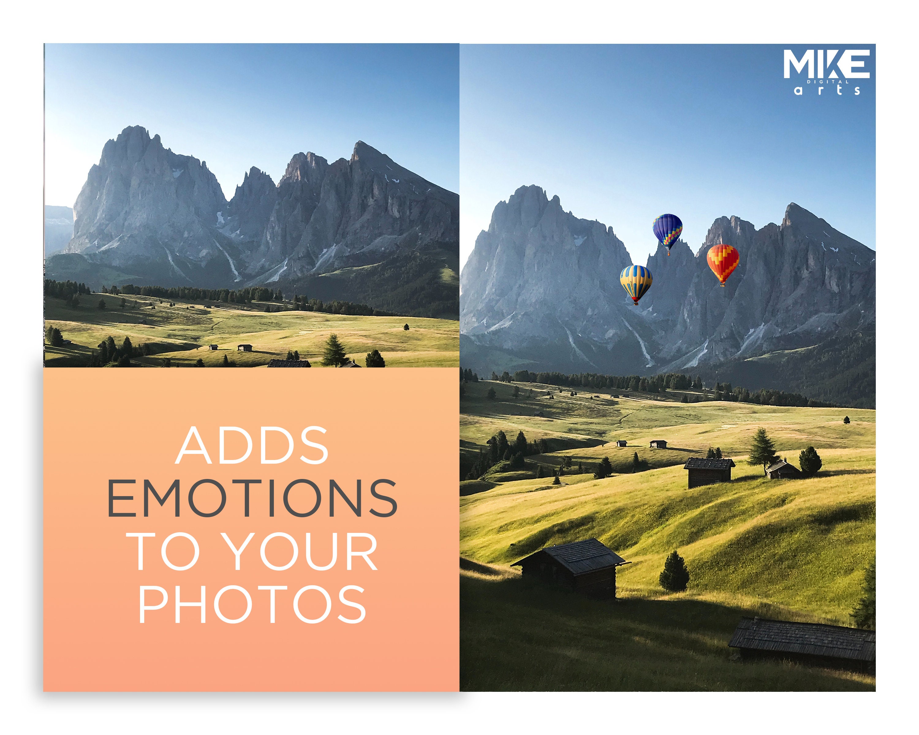 20 HOT AIR BALLOON Photoshop Overlays Balloon Overlays Sky - Etsy