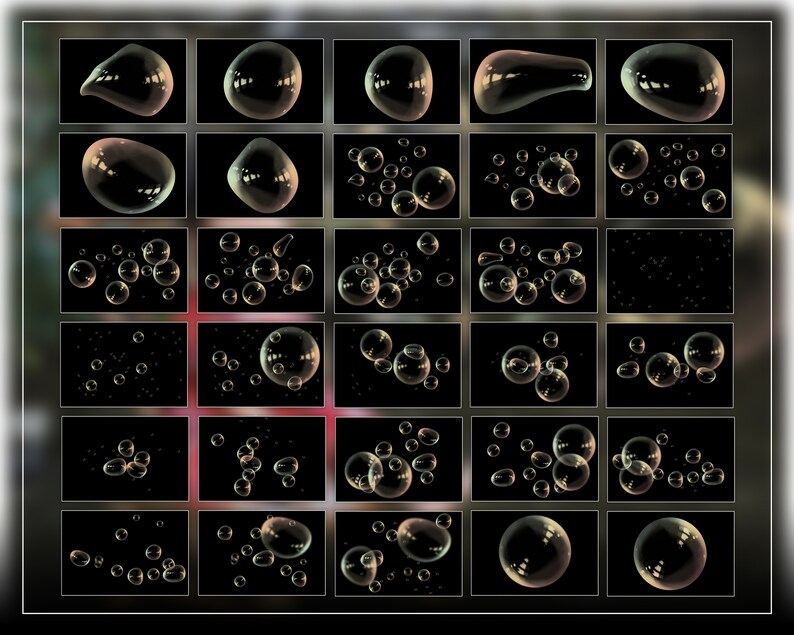 Real Soap Bubble Overlays, Bubble Overlays, Floating Bubbles, Soap ...