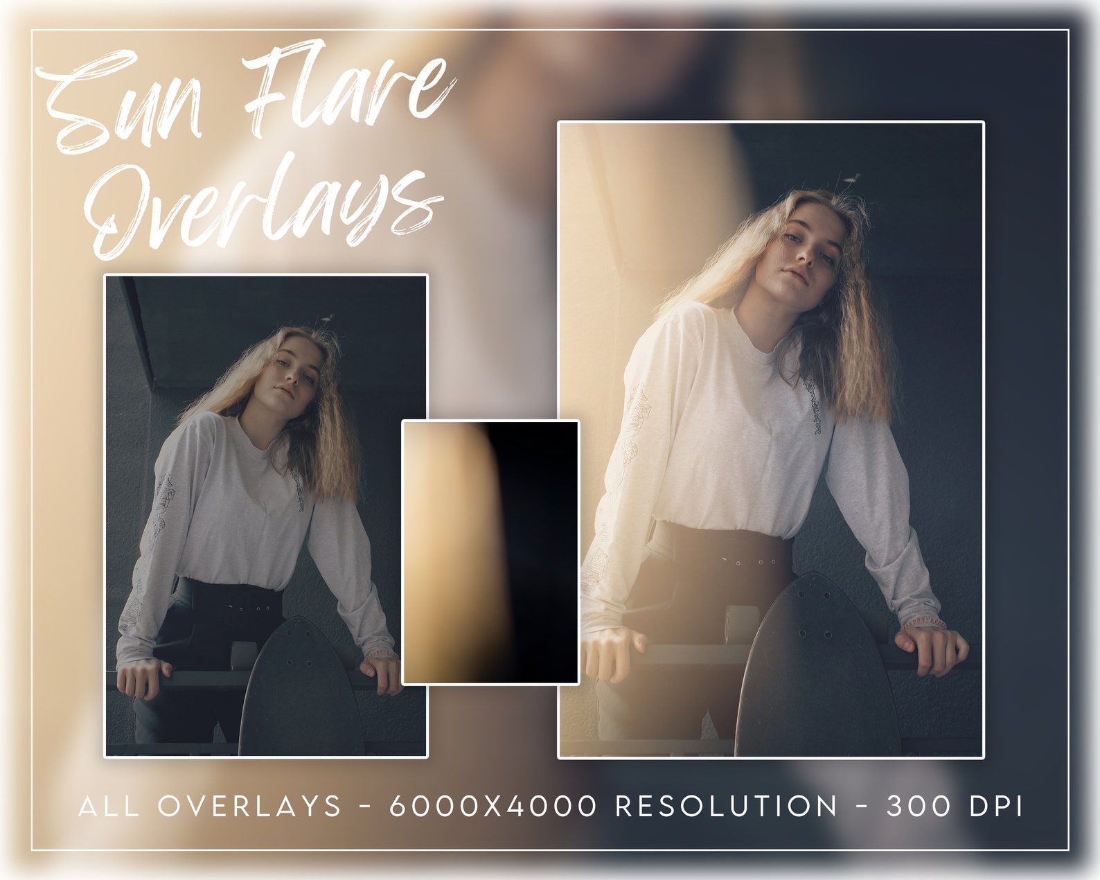 37 SUN FLARE Overlays Sunlight Overlays Photoshop Overlays - Etsy