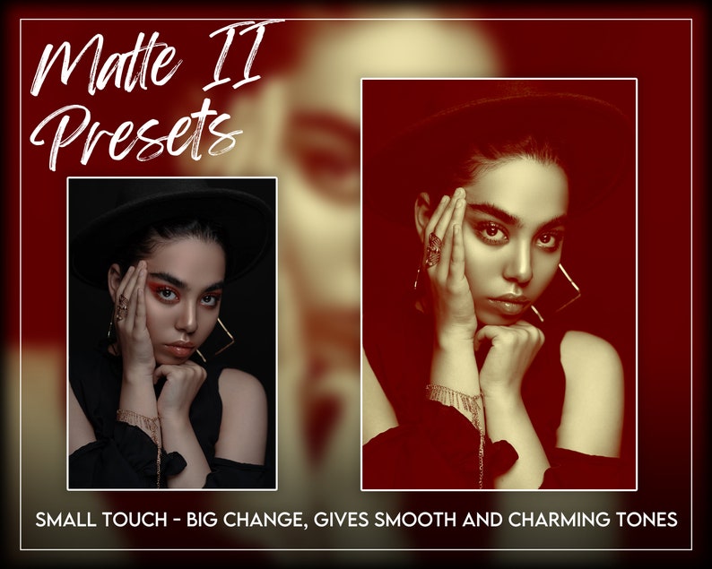 Matte Lightroom Presets, Mobile and Desktop, Dual Tone (DNG & XMP Files ...