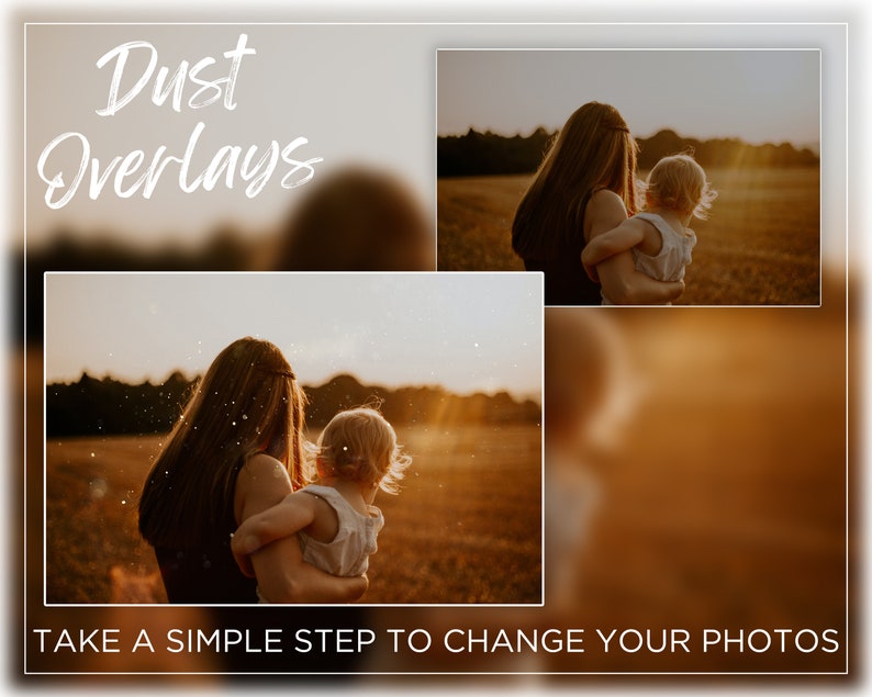 150 DUST OVERLAYS Floating Dust Falling Dust Bokeh Dust - Etsy