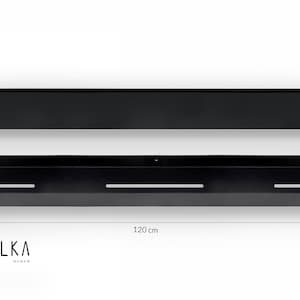 Long Shower Shelf 80 Cm, 100 Cm, 120 Cm Long, Elegant, Minimalist ...