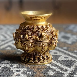 Indian Traditional Kalash, Lakshmi Kalash, Pooja Kalash, Flower Vase ...