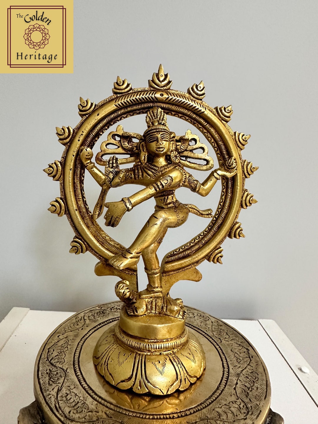 Brass Nataraja Statue , Decorations Indian Art, Gift, Home Decor - Etsy