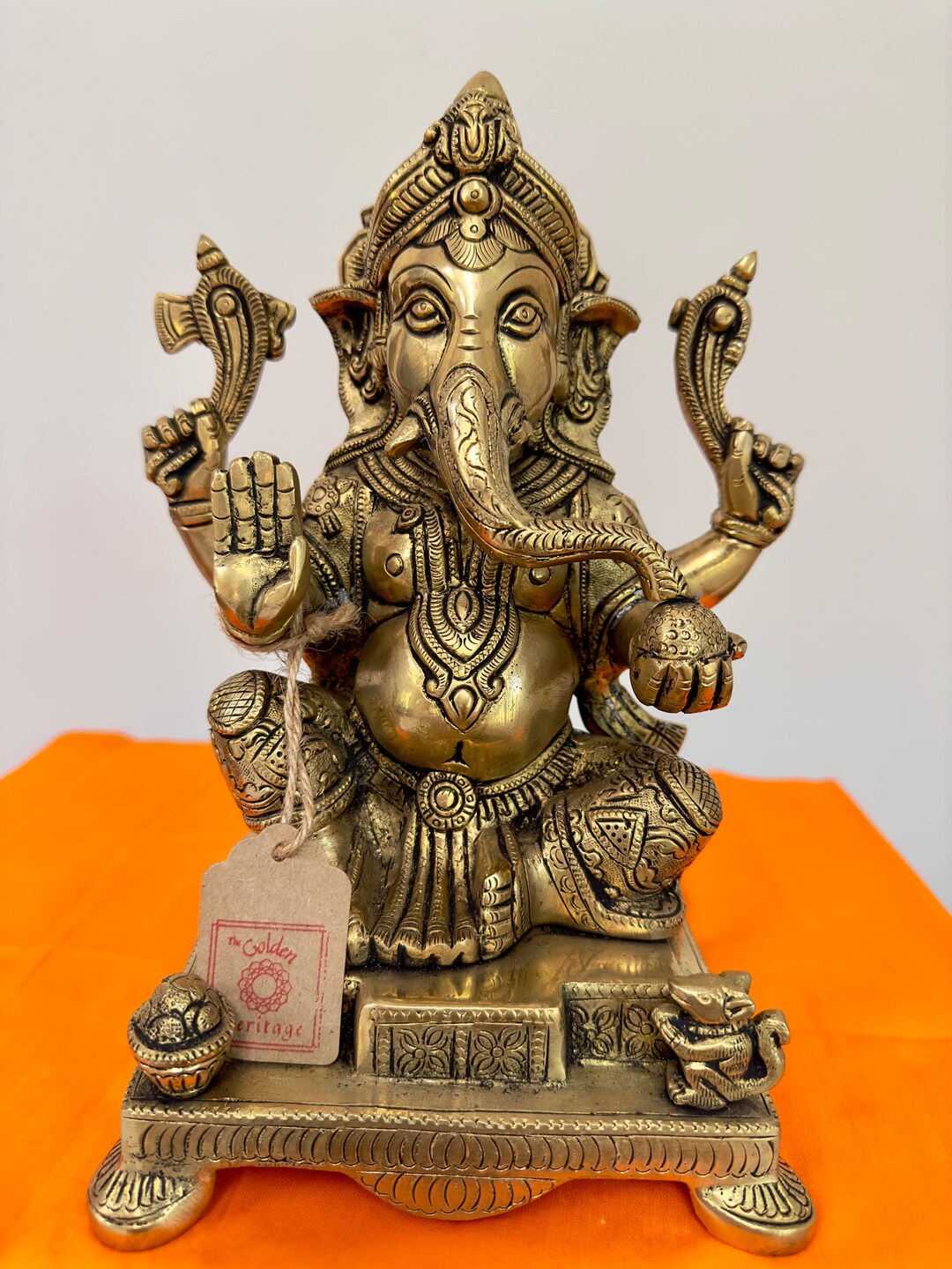 Wooden Floor, Ganapathi Idol, Vinayaka, Home Decor , Hindu God of Good ...