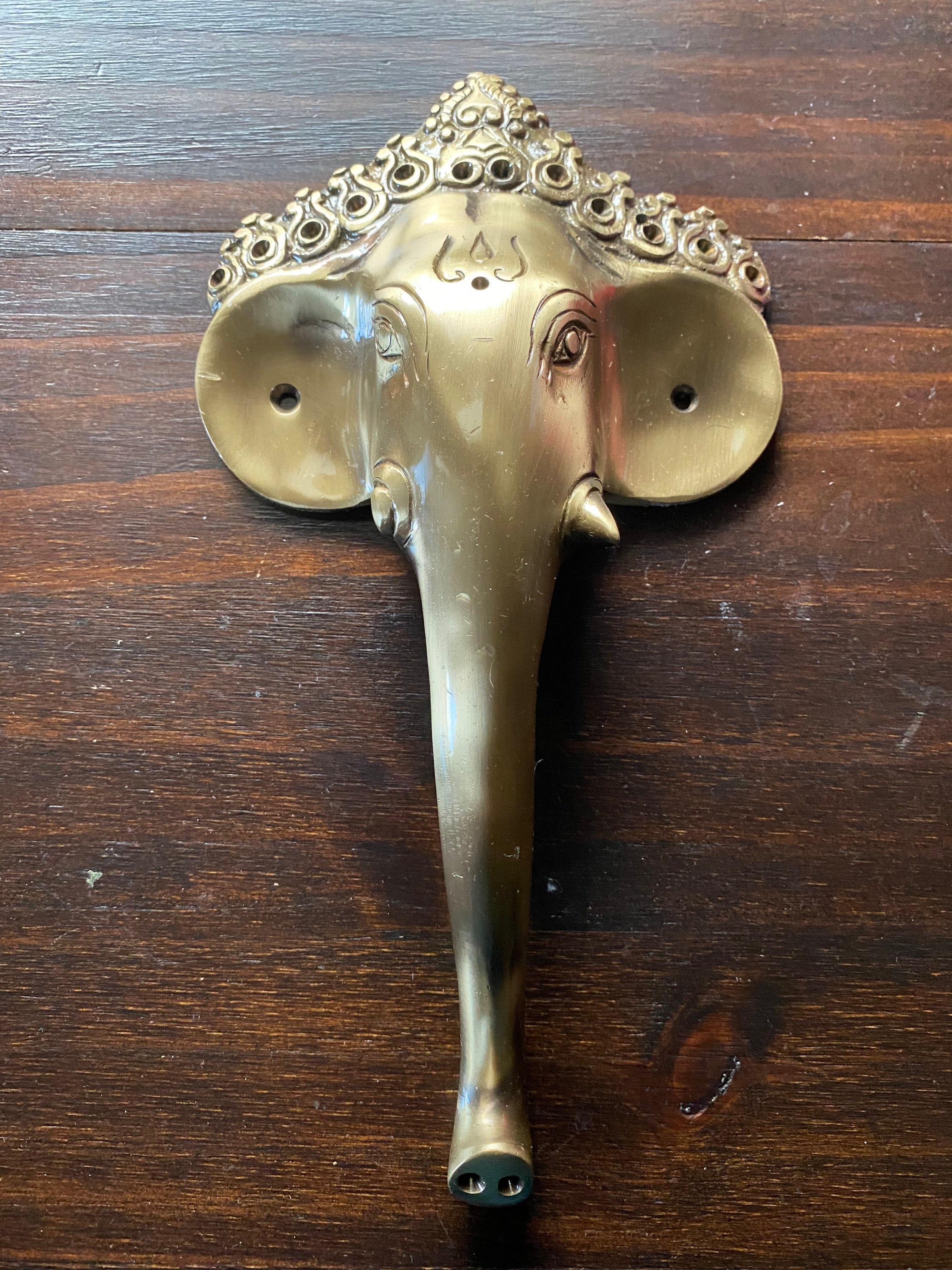 Brass Great Stunning Elephant Trunk Tusks Door Handle Grab - Etsy