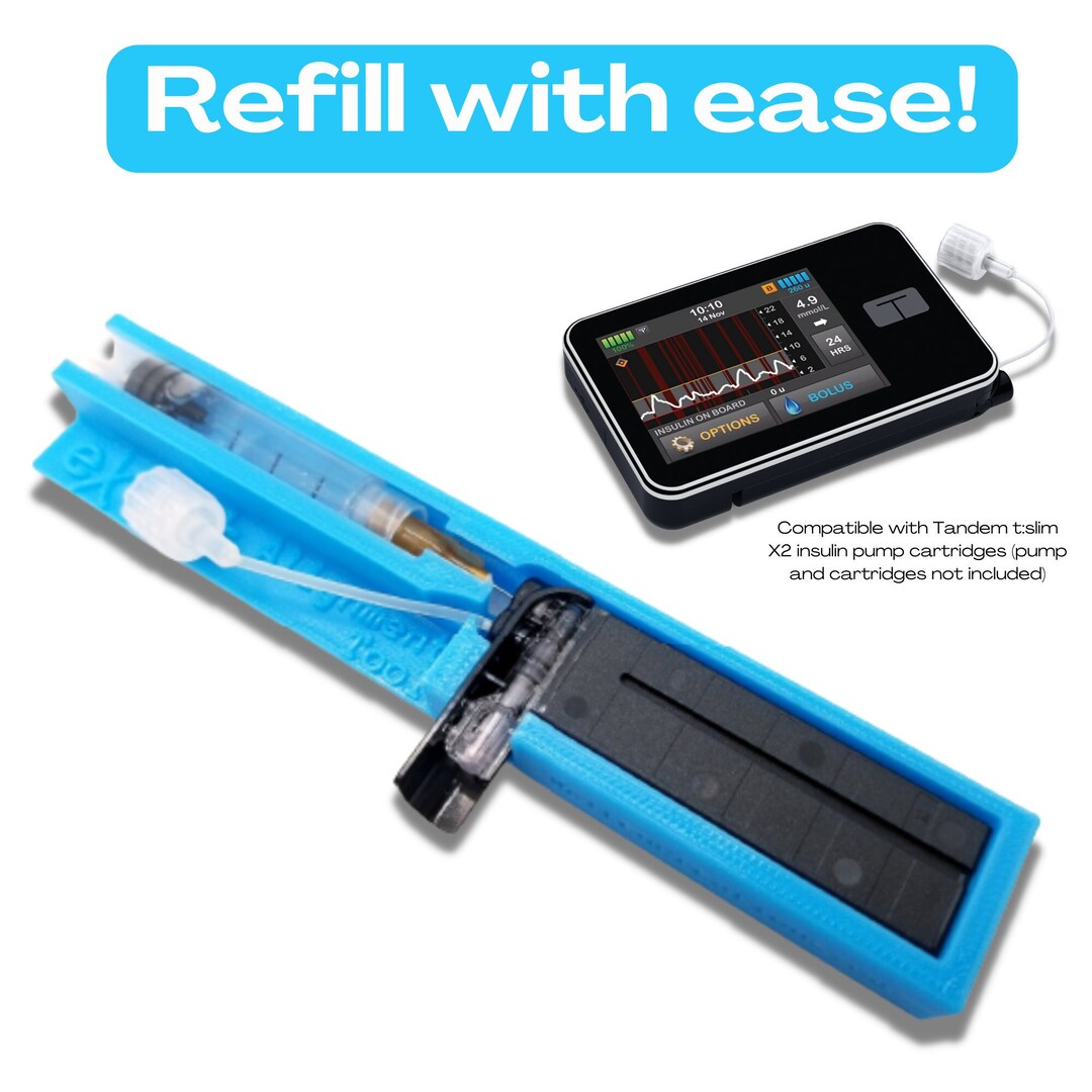 Exakt Tool for Tandem T:slim Insulin Pumps Helps Align the Syringe ...