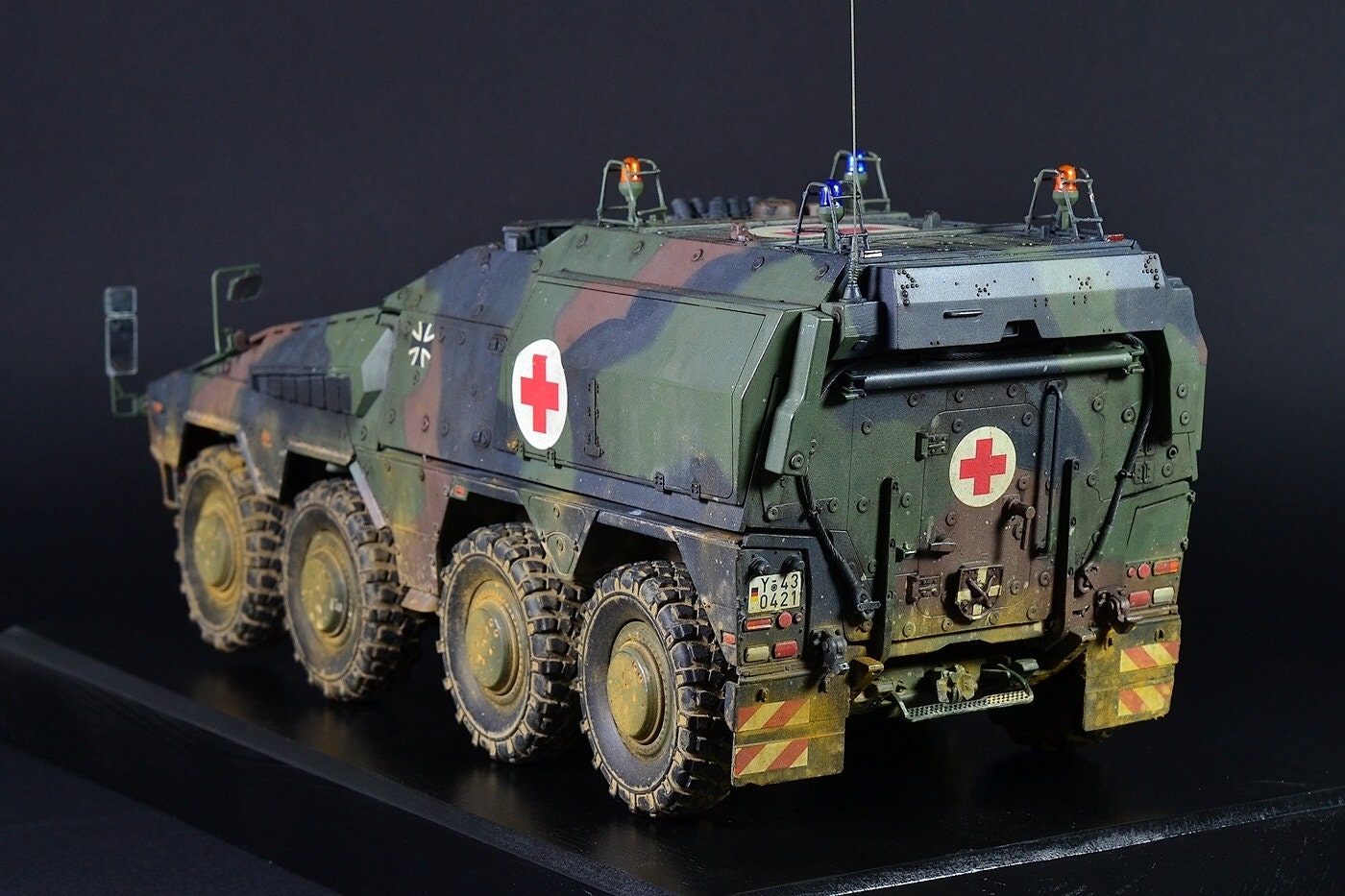 Pro-Built 1/35 Bundeswehr GTK Boxer Sanitätsfahrzeug finished | Etsy