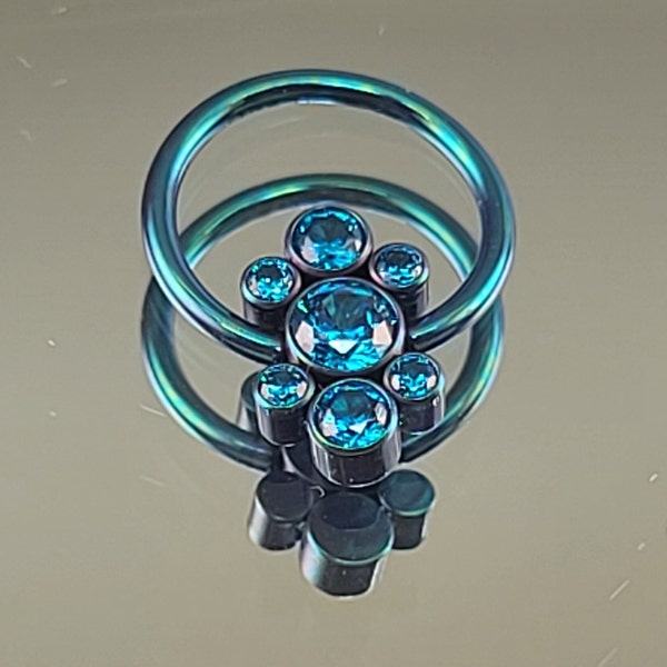 Captive Bead Ring - Etsy