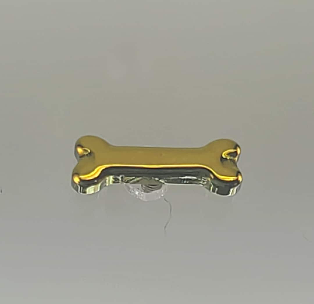 16g Bone Stud Titanium Dog Bone Earring Stud Internally Threaded ...