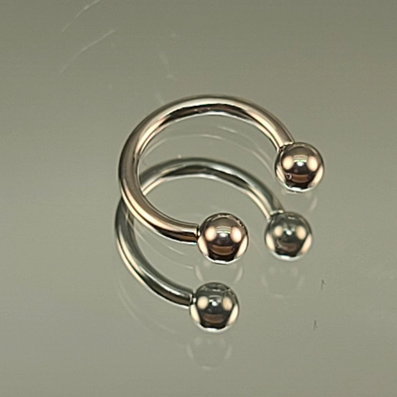 Horseshoe Nose Ring - Etsy