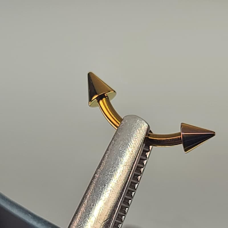 Vertical Labret Jewelry - Etsy