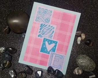 Rustic Valentine Card Rustic Wedding Day Card rustic Love - Etsy