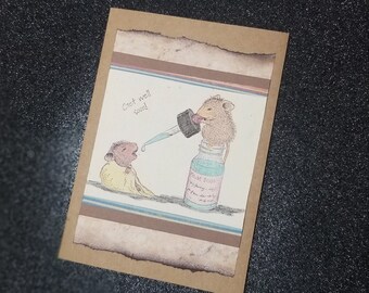 Get Well Soon Mouse - Etsy